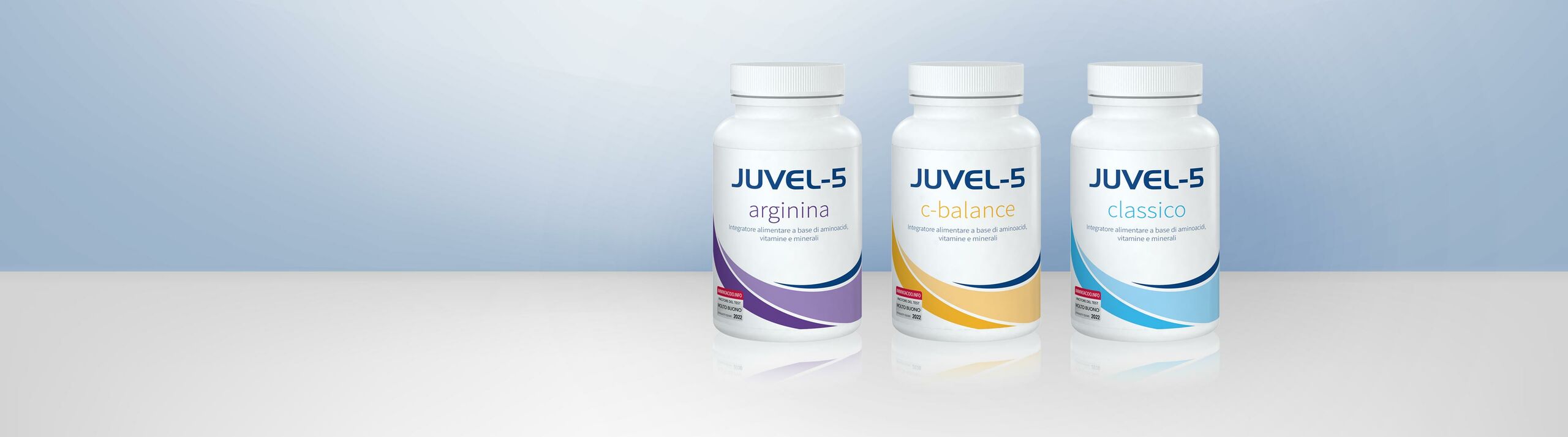 JUVEL-5 | Amminoacidi naturali per il tuo benessere